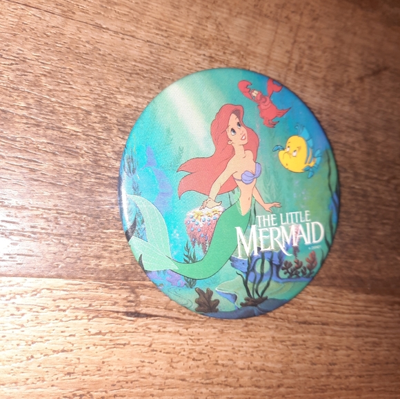 Disney | Accessories | Vintage The Little Mermaid Button | Poshmark